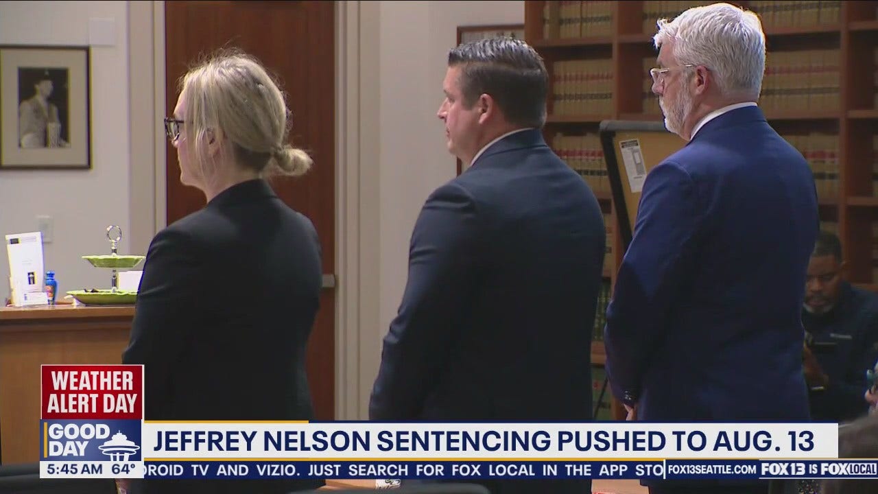 Jeffrey Nelson sentencing pushed to Aug. 13 | FOX 13 Seattle