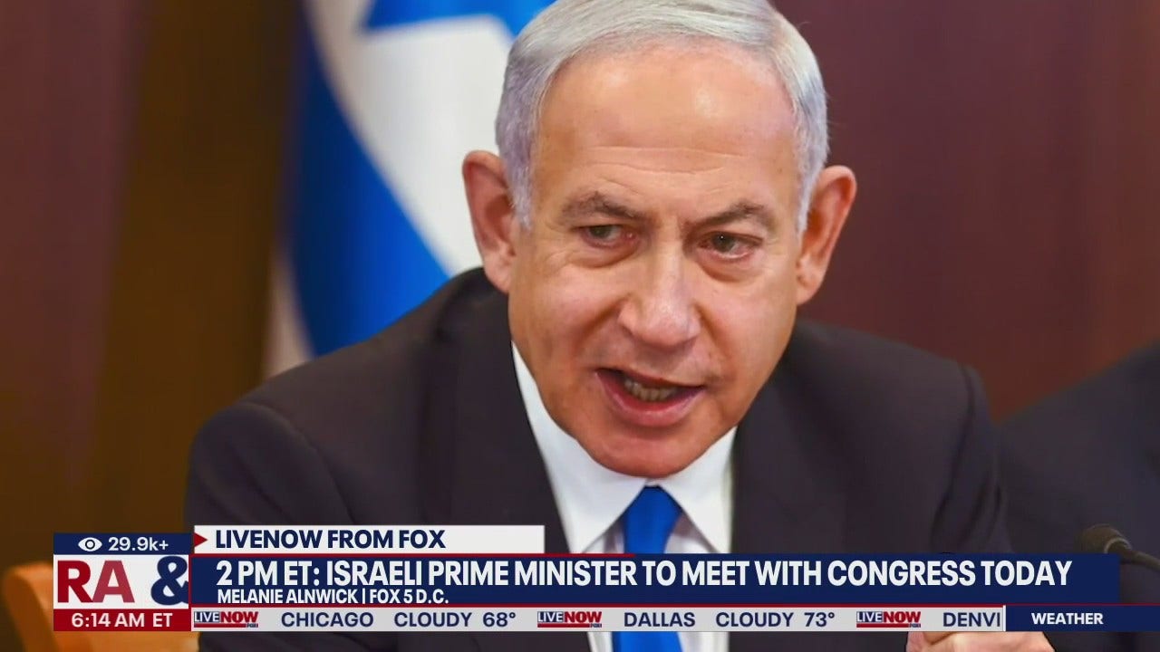 Netanyahu visit sparks wave of protests in DC | LiveNOW from FOX