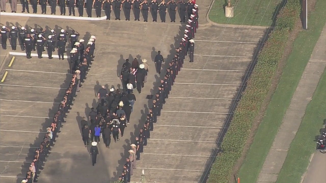 Procession for HCSO Deputy Fernando Esqueda | FOX 26 Houston