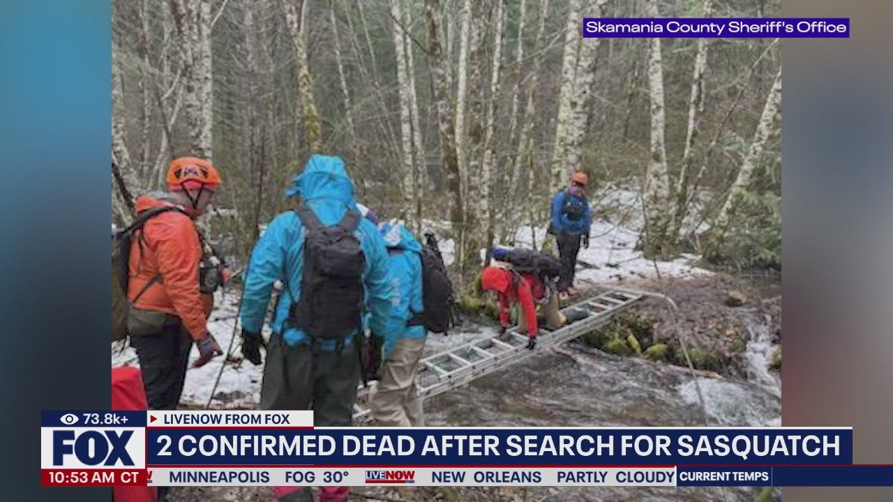 2 confirmed dead amid search for Sasquatch | LiveNOW from FOX
