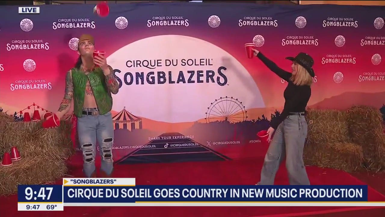 Sneak peek at Cirque du Soleil's new country music show | FOX 4 Dallas ...