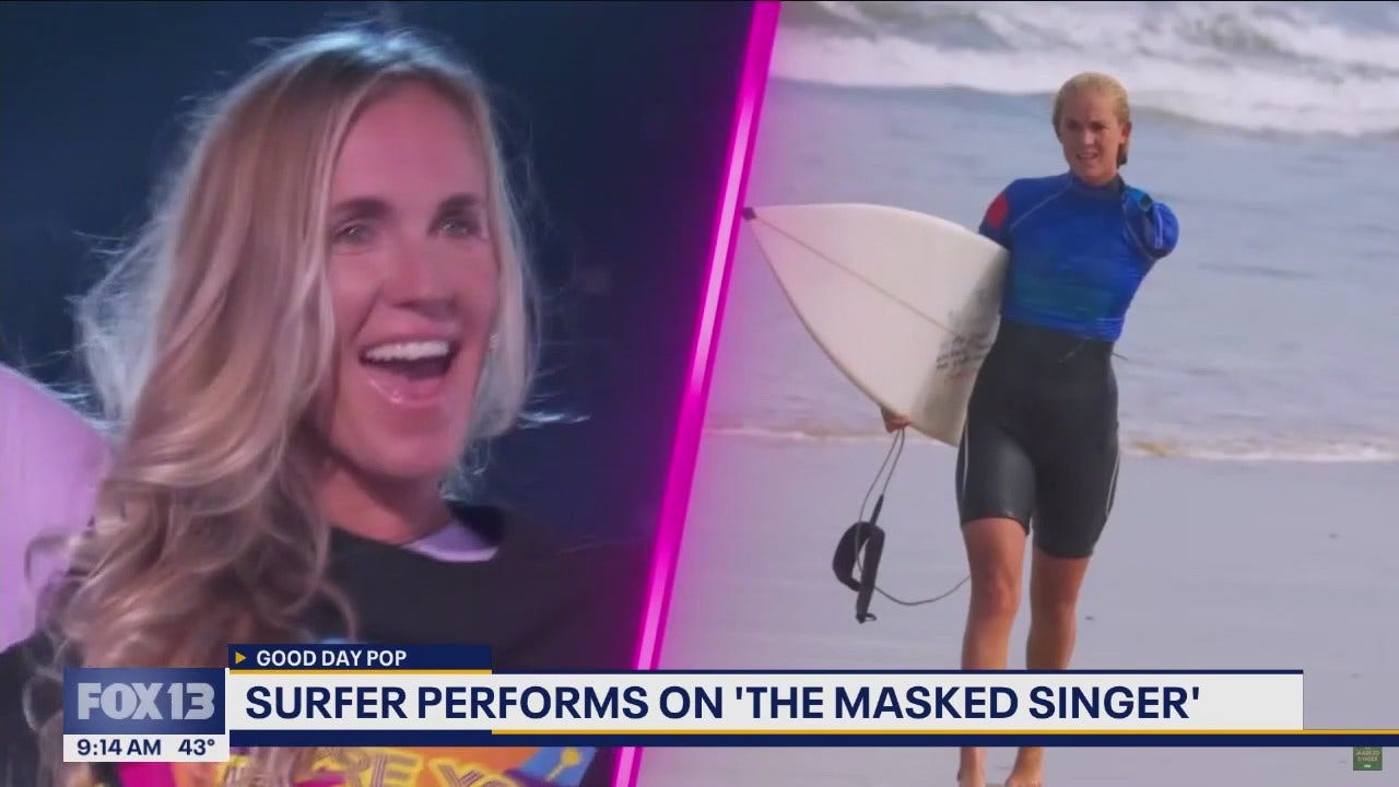 Surfer performs on 'The Masked Singer' | FOX 13 Seattle