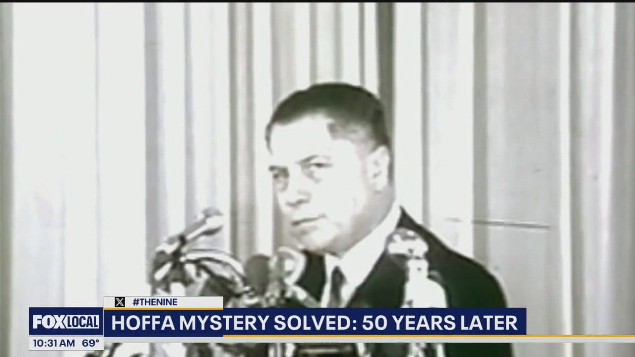 "Hoffa Mystery Solved: 50 Years Later" to reveal what happened to Jimmy ...