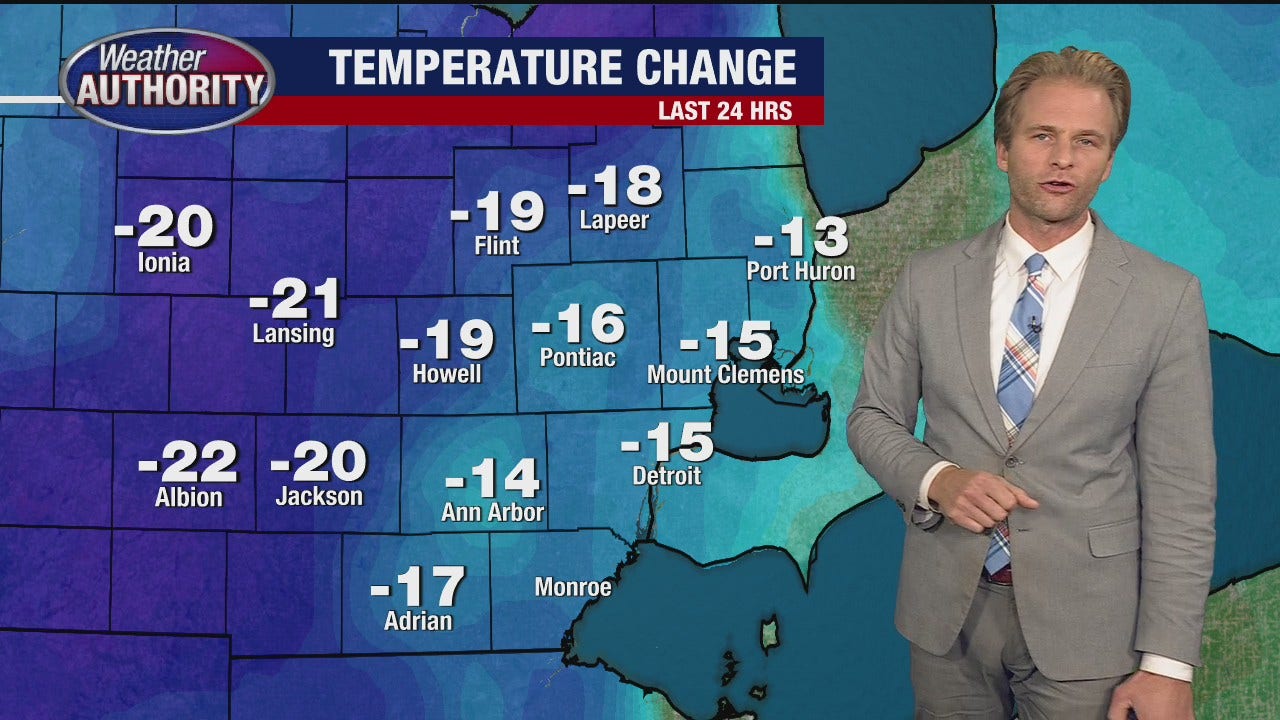 Much cooler feel Wednesday | FOX 2 Detroit