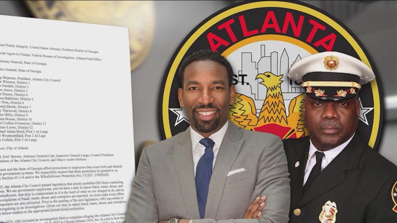 Who did the Atlanta IG staff letter target? | FOX 5 Atlanta