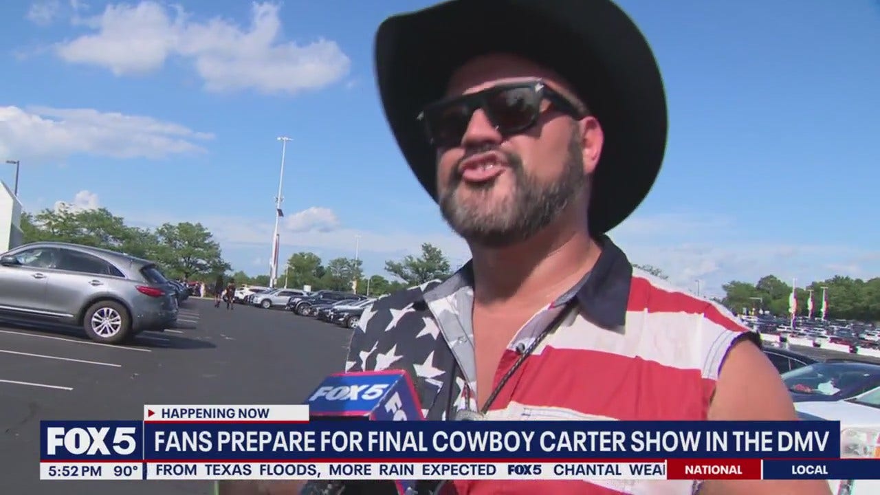 Fans prepare for final 'Cowboy Carter' show in the DMV | FOX 5 DC