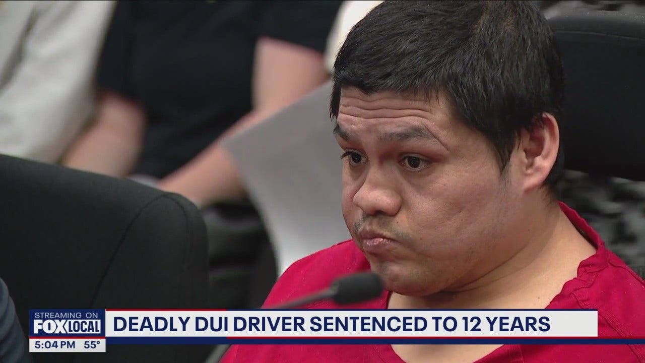 Deadly DUI driver sentenced to 12 years | FOX 13 Seattle