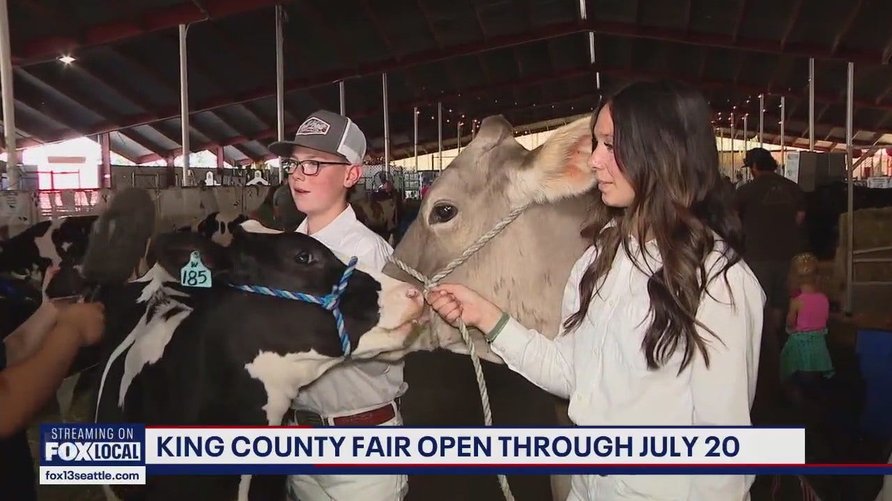 King County Fair open through the weekend | FOX 13 Seattle