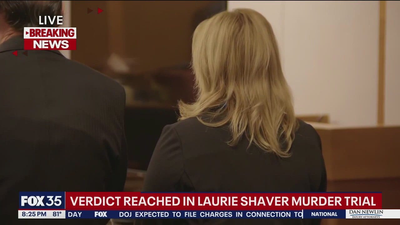 Verdict reached: Laurie Shaver found guilty in husband's death | FOX 35 ...