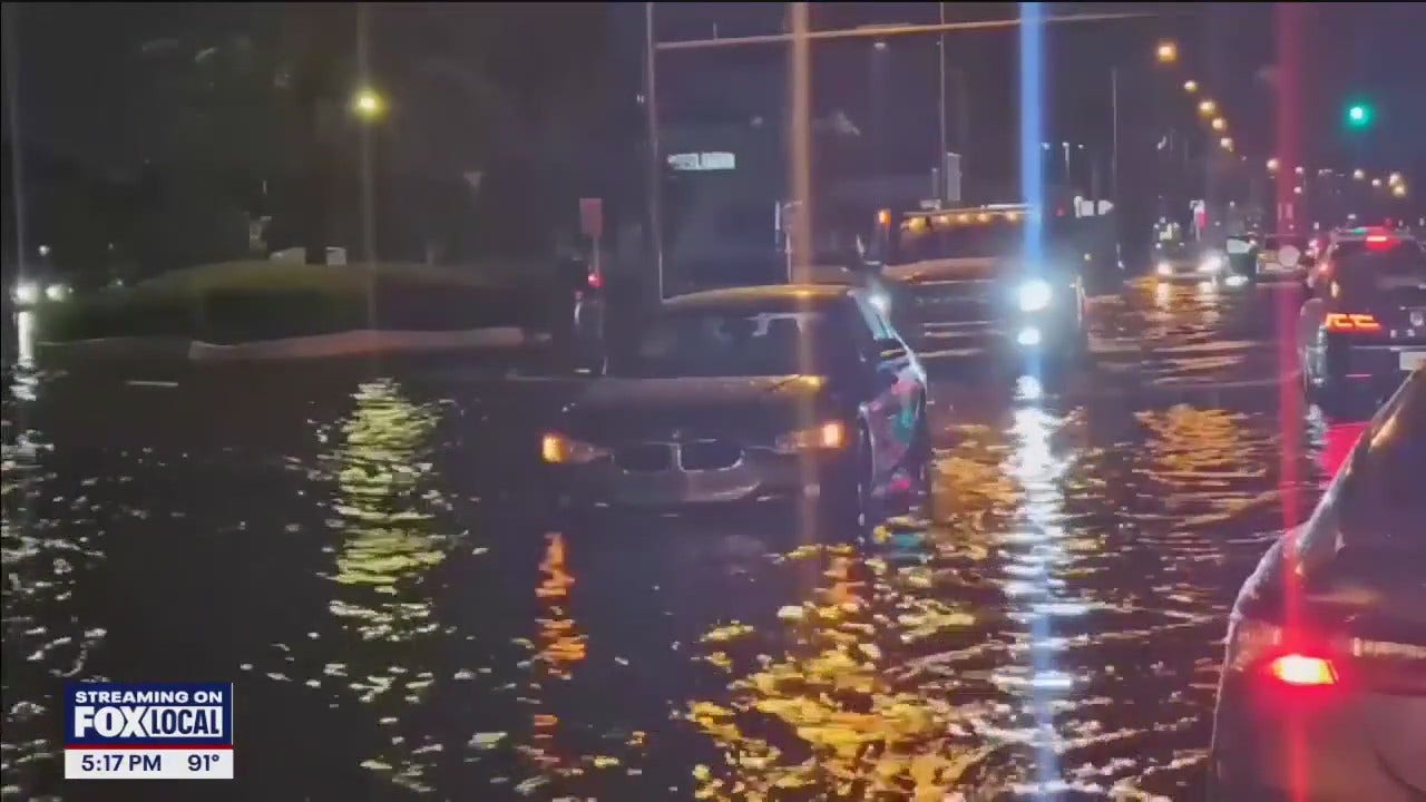 Florida leaders give update on damages following heavy downpours, flash ...