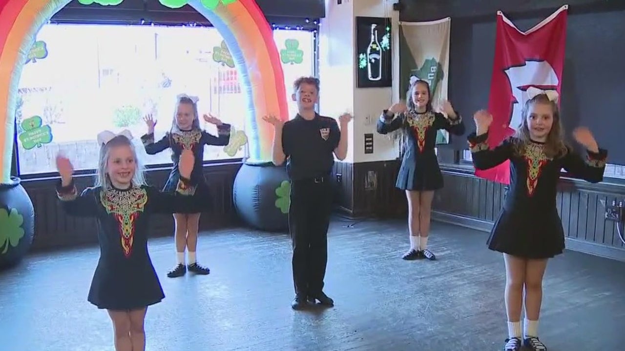 Trinity Irish Dancers showing their skills | FOX6 Milwaukee