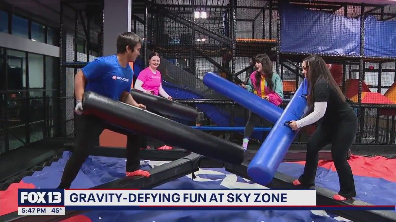 Gravity-defying fun at Sky Zone | FOX 13 Seattle