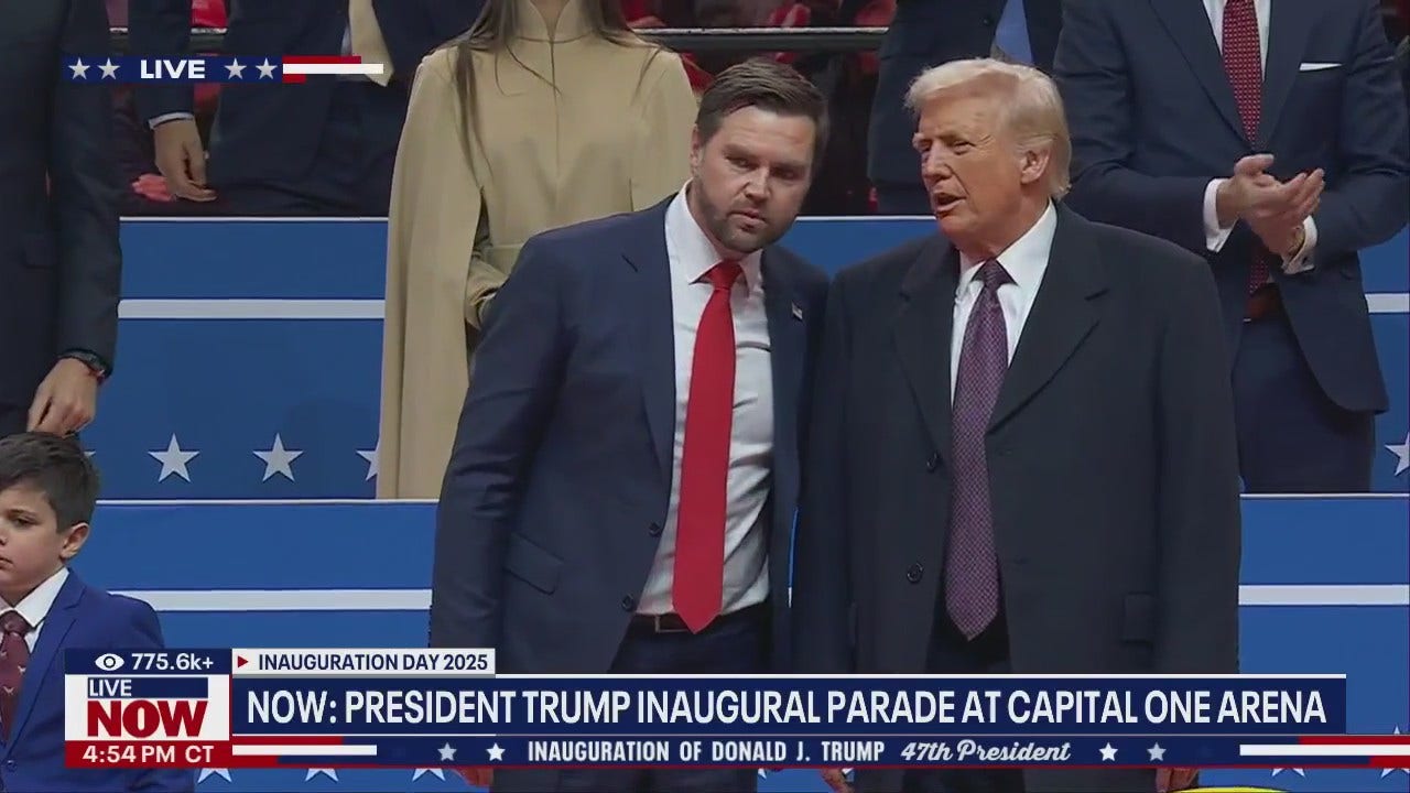 Trump Inaugural Parade at the Capital One Arena | LiveNOW from FOX