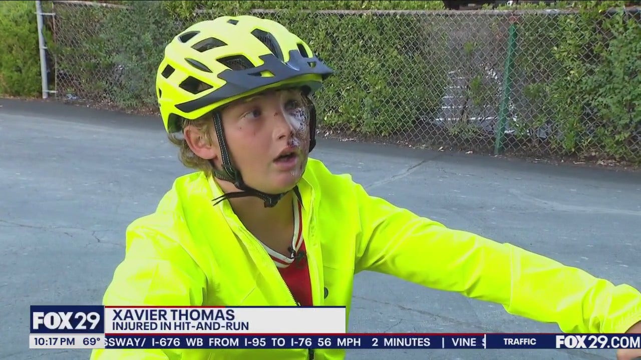 FOX 29 viewers gift 10-year-old bike and helmet after brutal hit-and ...