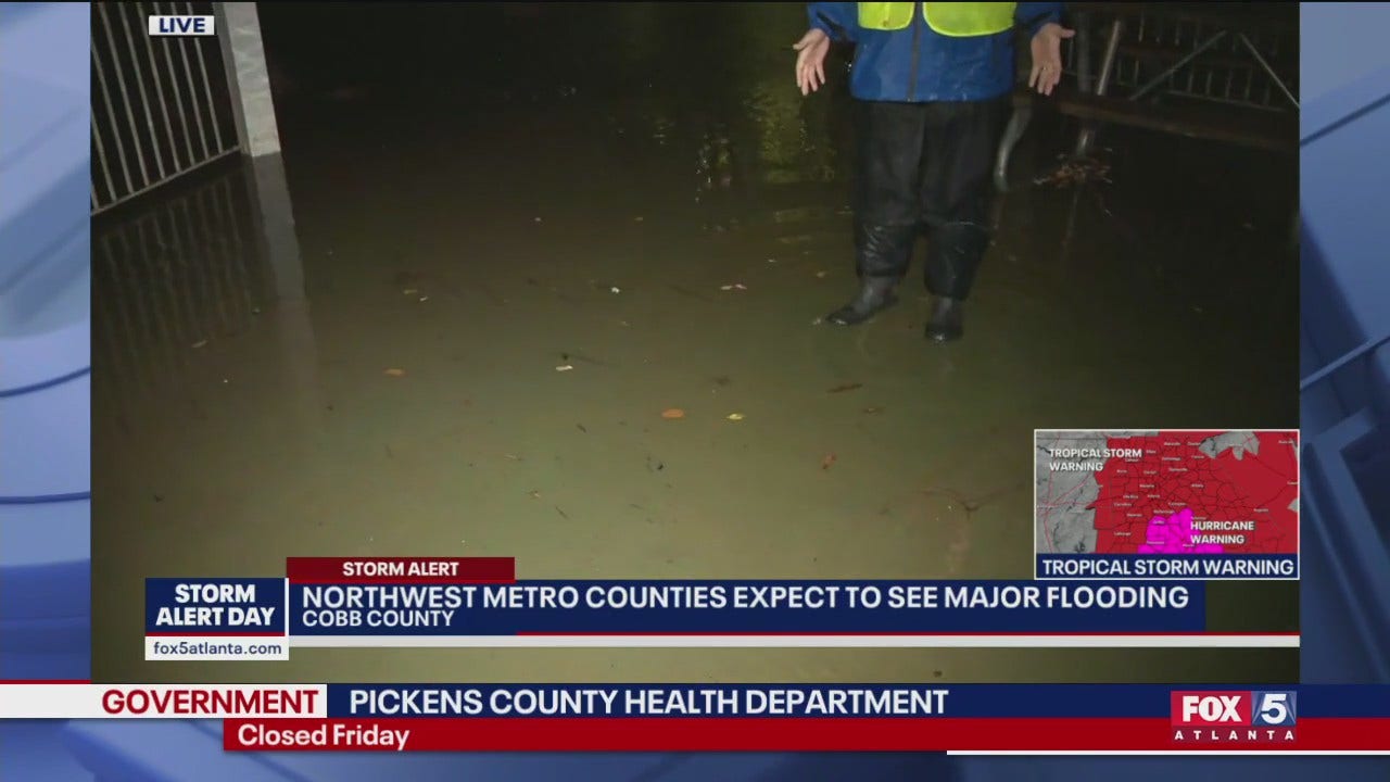 Flooding in metro Atlanta counties | FOX 5 Atlanta