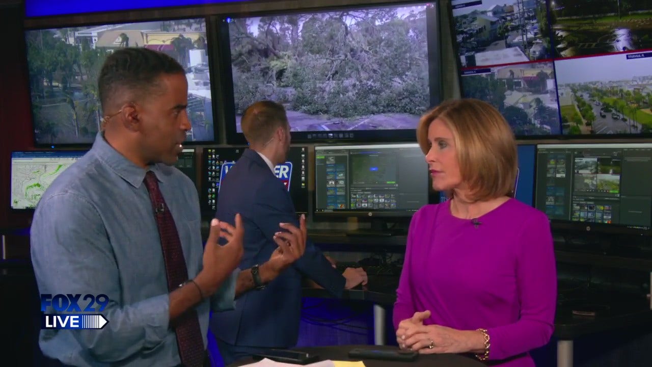FOX 29 LIVE: Hurricane Milton Coverage & Aftermath with Kathy Orr | FOX ...