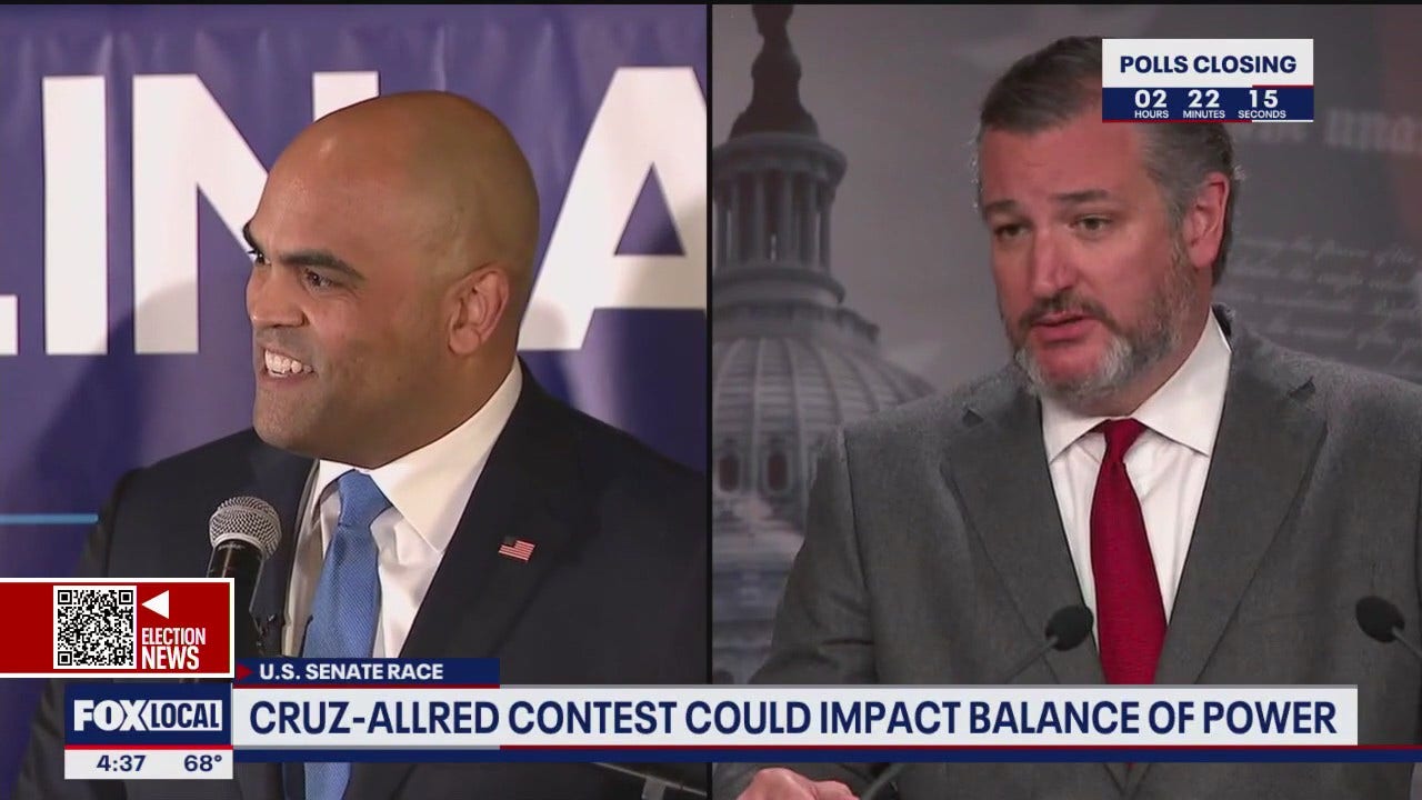 U.S. Senate race between Cruz, Allred could be close | FOX 4 Dallas ...