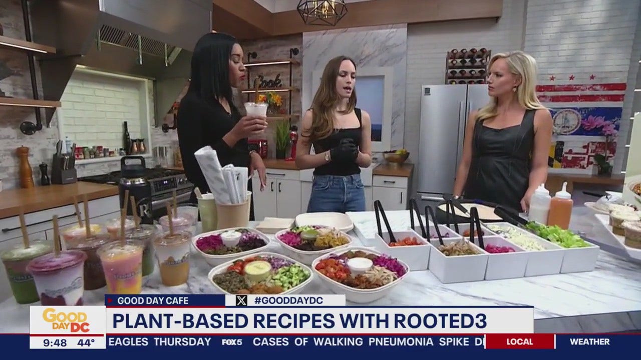 Plant-based recipes with Rooted3 | FOX 5 DC