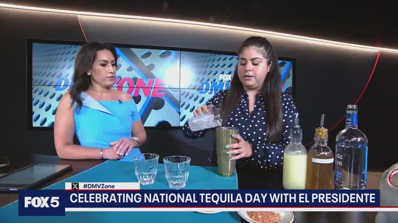 Celebrating National Tequila Day with El Presidente | FOX 5 DC