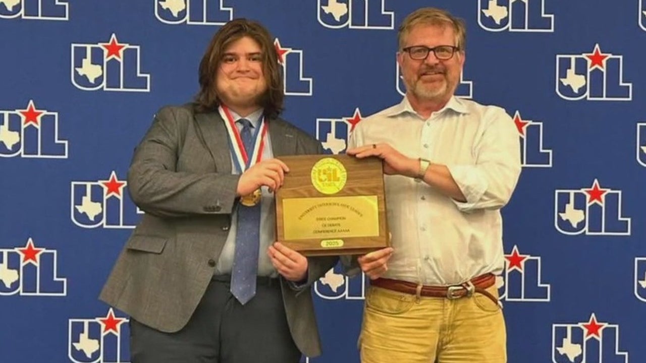 Father-son duo win UIL State debate championship 39 years apart | FOX 4 ...