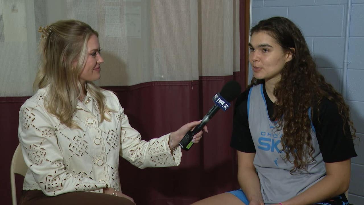 Chicago Sky rookie Maddy Westbeld on draft day, training Camp, and ...