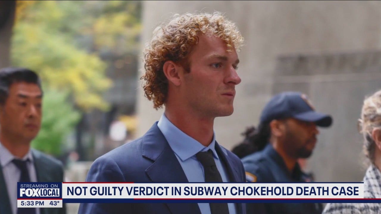 Daniel Penny found not guilty in subway chokehold death case | FOX 13 ...