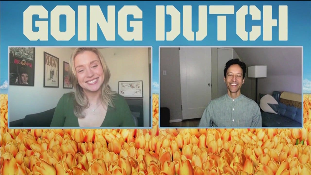 Danny Pudi and Taylor Misiak on 'Going Dutch' | FOX 5 Atlanta