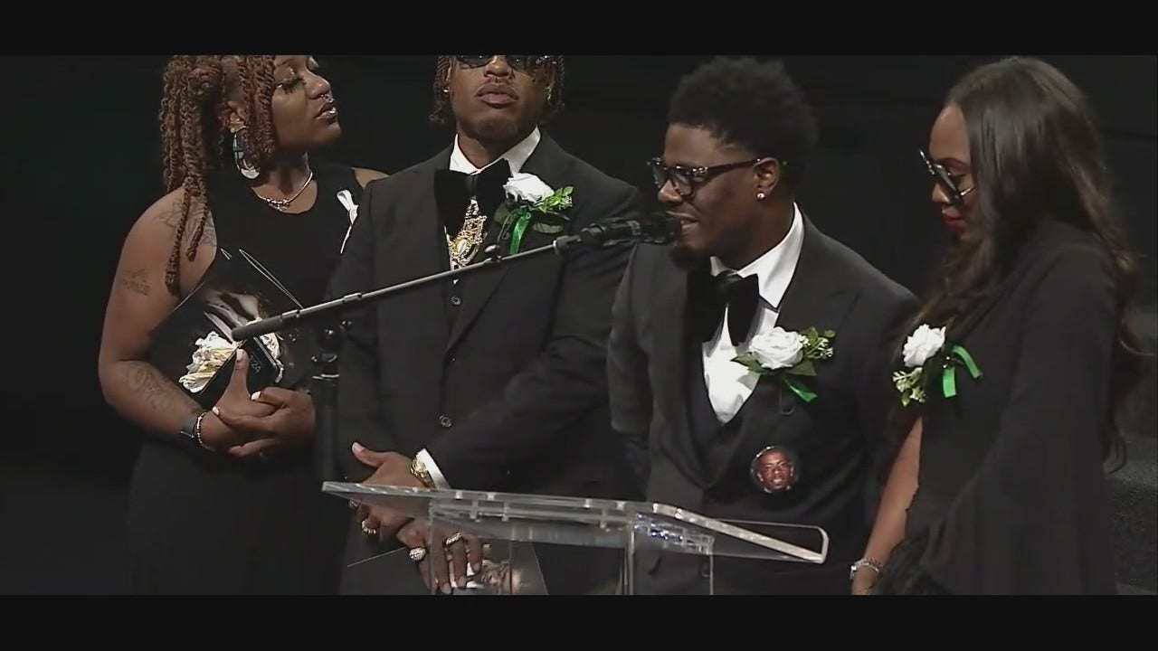 Rich Homie Quan's siblings speak at funeral | FOX 5 Atlanta