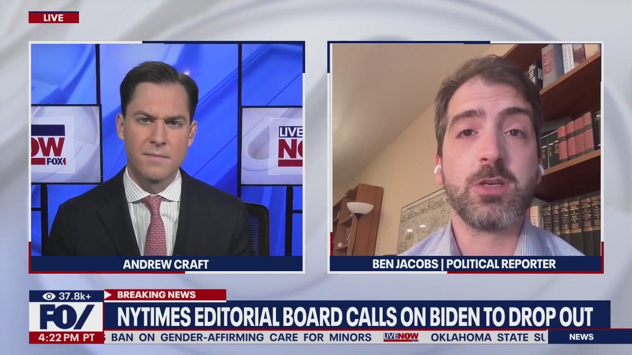NYT editorial board calls on Biden to drop out of election | LiveNOW ...