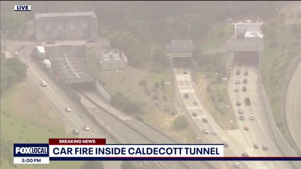 Car catches fire inside Caldecott Tunnel | KTVU FOX 2