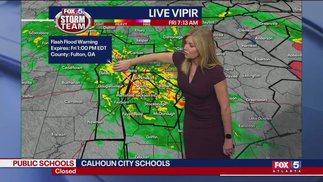 Helene 7 a.m. Friday update | FOX 5 Atlanta