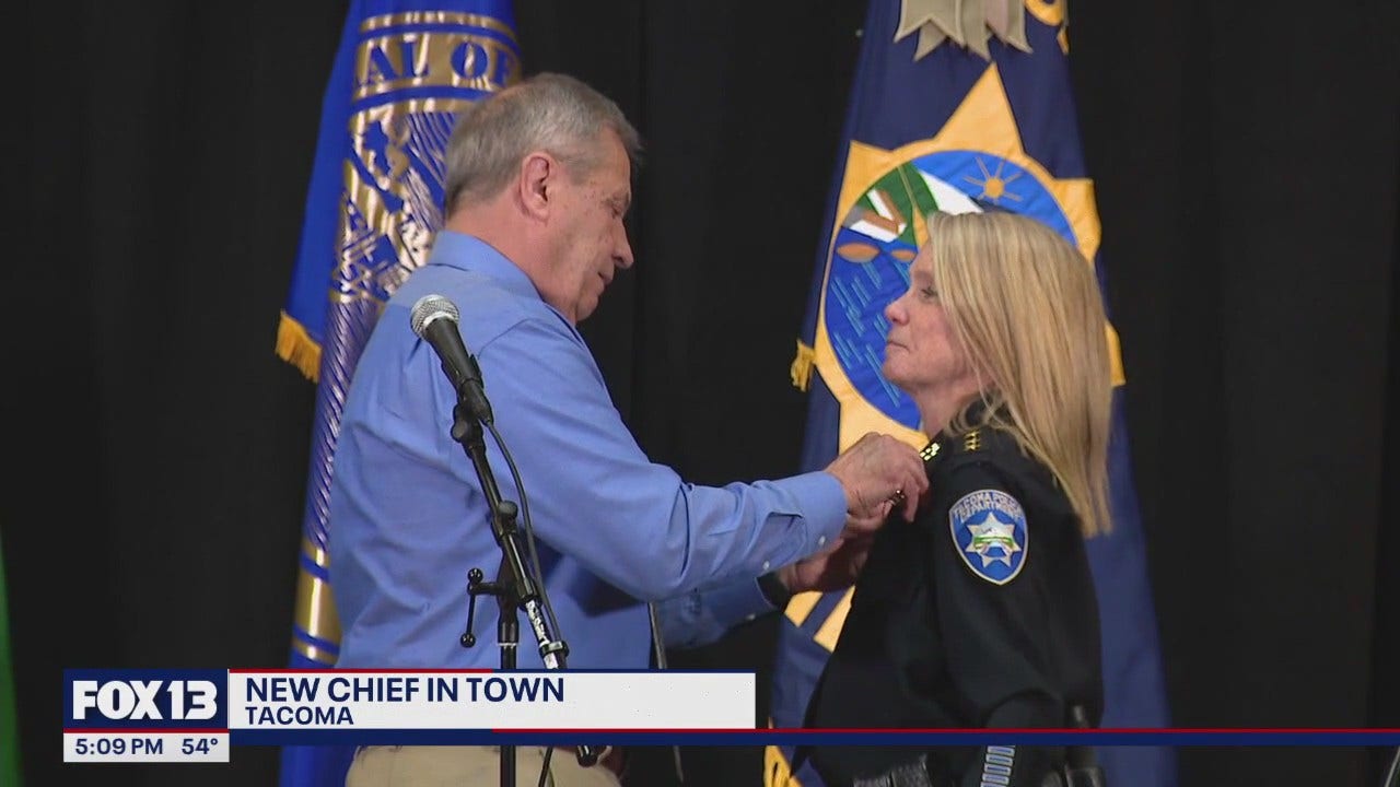 New Tacoma police chief sworn in | FOX 13 Seattle