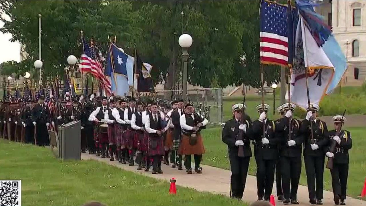 Gov. Tim Walz speaks at Peace Officers Memorial | FOX 9 Minneapolis-St ...