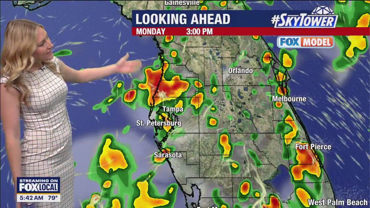 Tampa weather: Afternoon storms on Labor Day | FOX 13 Tampa Bay