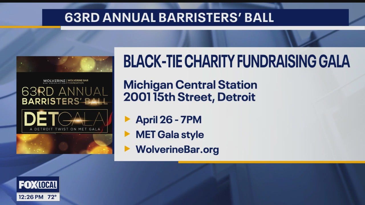 Wolverine Bar Association and Wolverine Bar Foundation 63rd Annual ...