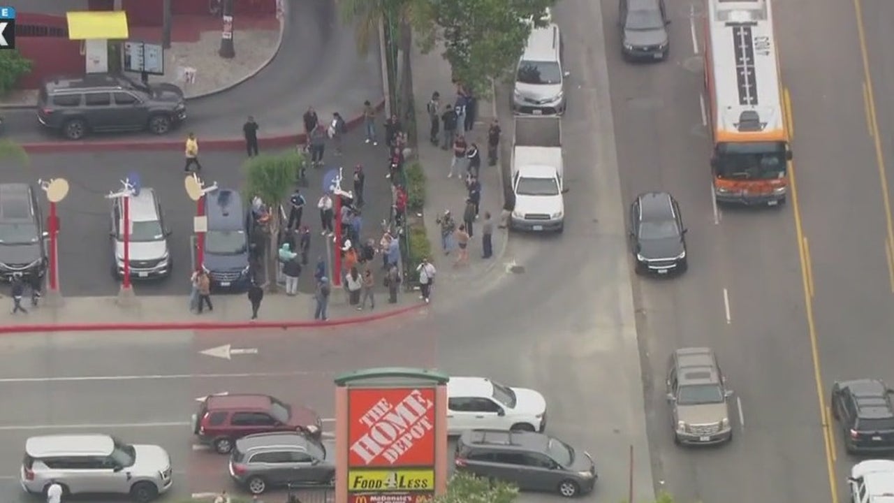 DHS raid at Home Depot | FOX 11 Los Angeles