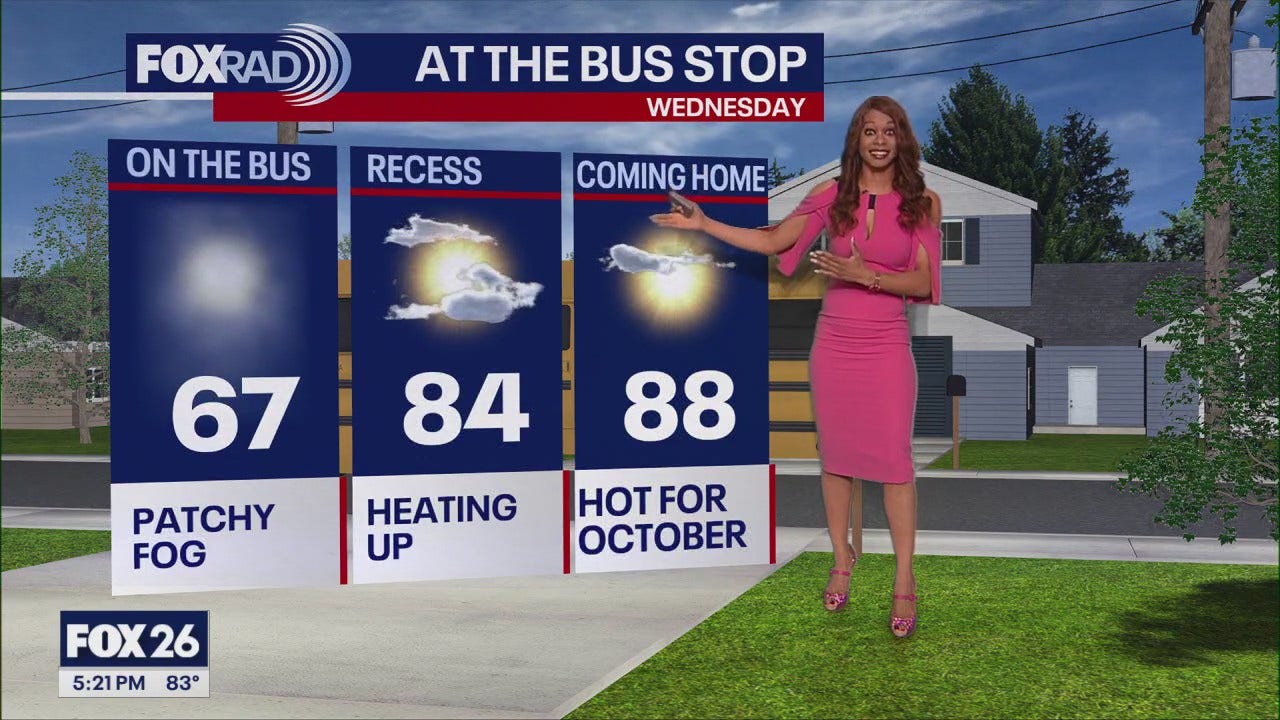 Mild and dry forecast ahead for Houston with patchy morning fog; slight rain chances by next ...