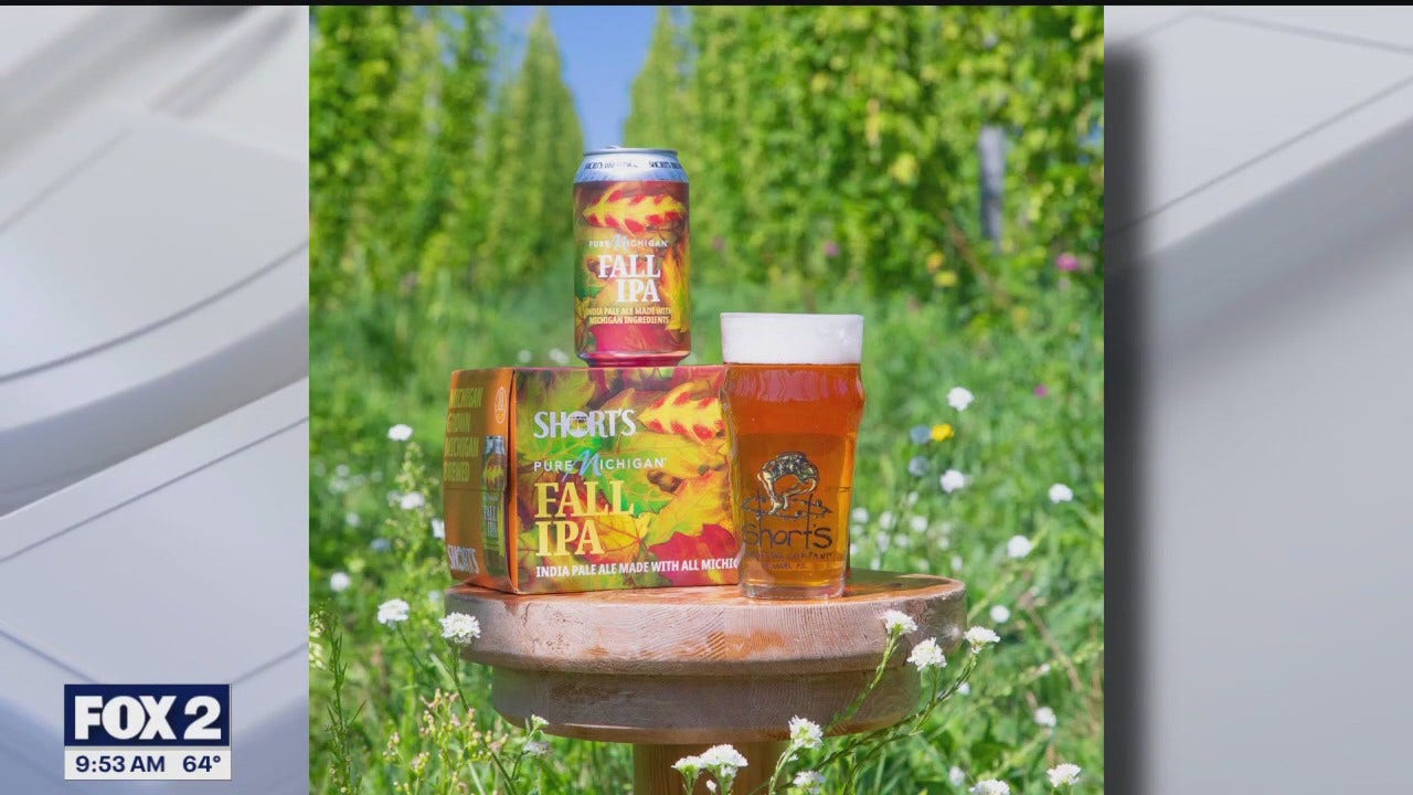 Short's Brewing releases Pure Michigan Fall IPA | FOX 2 Detroit