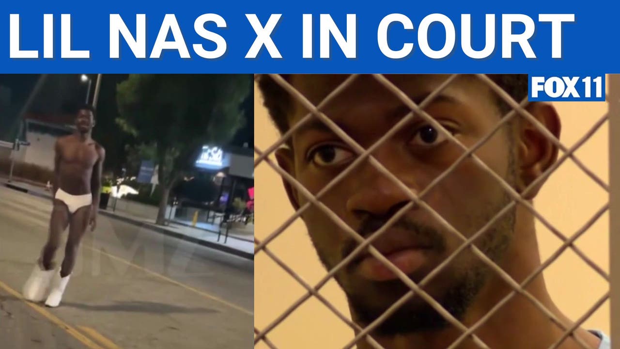 Lil Nas X in court after underwear incident | FOX 11 Los Angeles