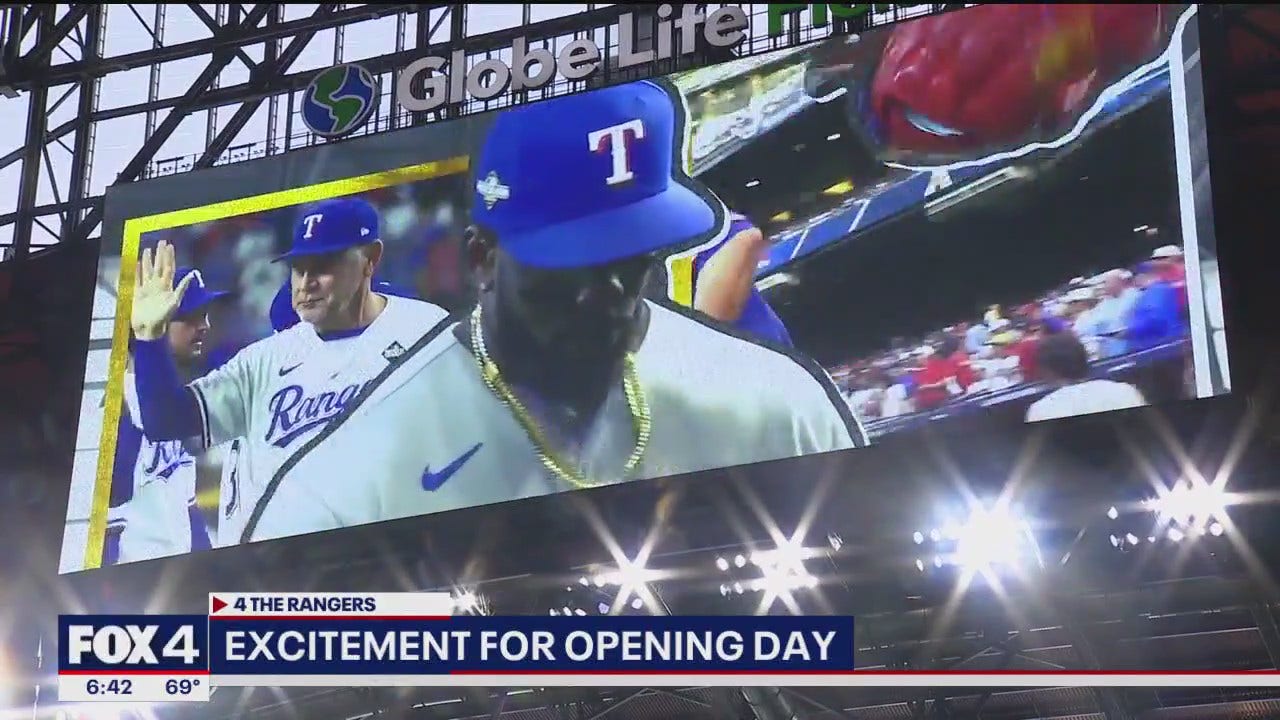 Rangers Opening Day with Steven Dial | FOX 4 Dallas-Fort Worth