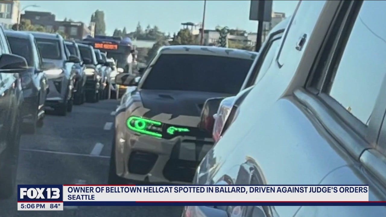 Seattle's 'Belltown Hellcat' hits the road again, despite court order ...