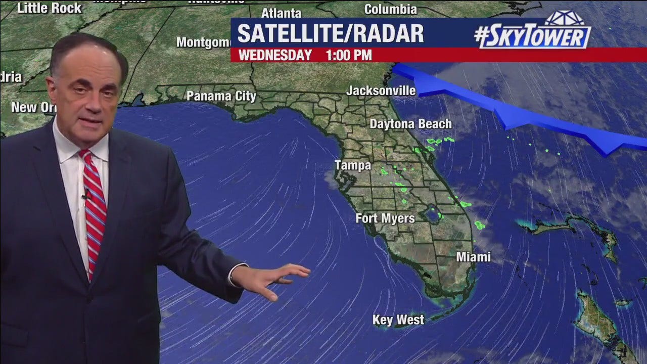 Tampa Weather | Plenty of sunshine Thursday, Breezy | FOX 13 Tampa Bay