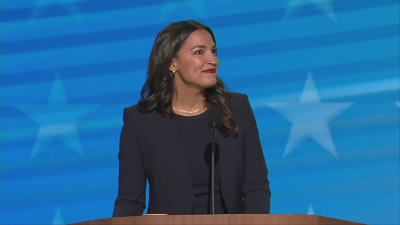 2024 DNC: AOC says Harris 'working tirelessly' on Gaza ceasefire | KTVU ...
