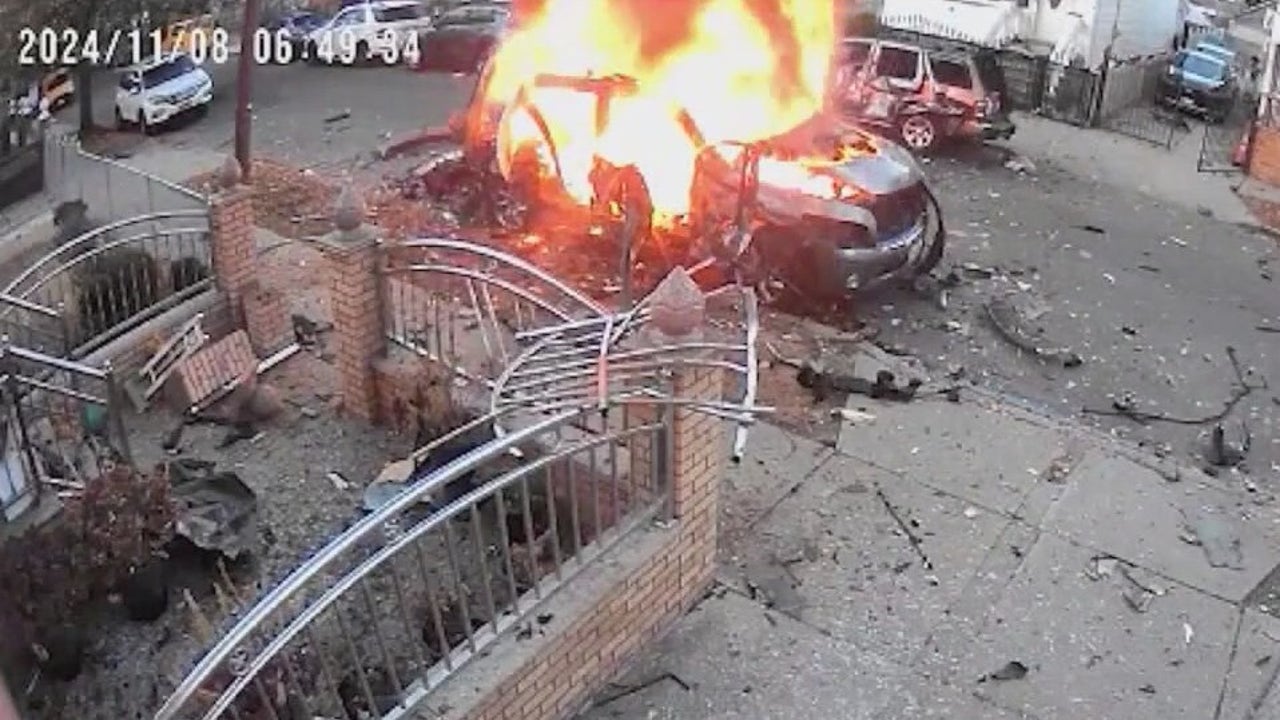 Plumber's truck explosion caught on camera | FOX 5 Atlanta