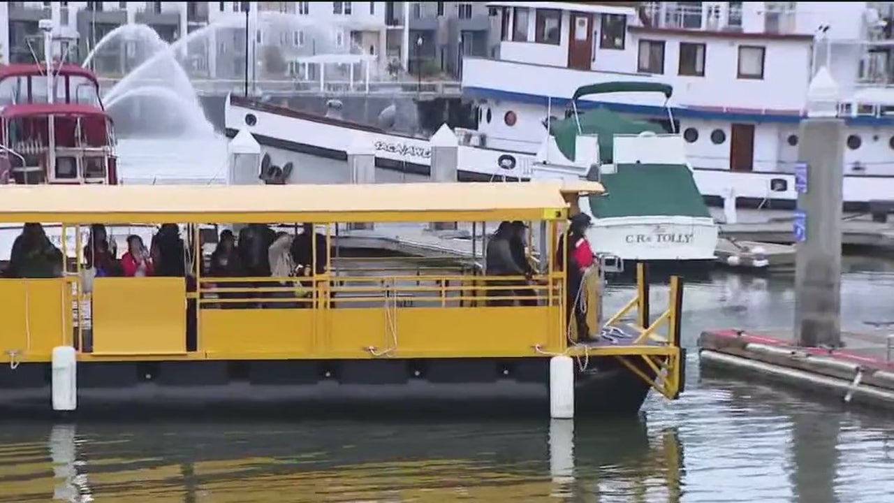 Oakland-Alameda Water Shuttle service kicks off | KTVU FOX 2