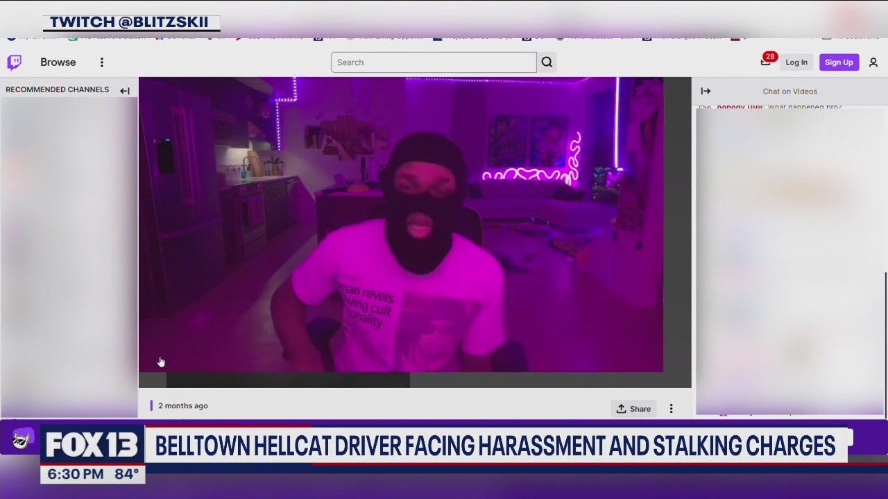 ‘Belltown Hellcat’ driver facing harassment, stalking charges | FOX 13 ...