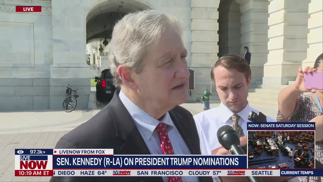 Senator Kennedy speaks to media | LiveNOW from FOX