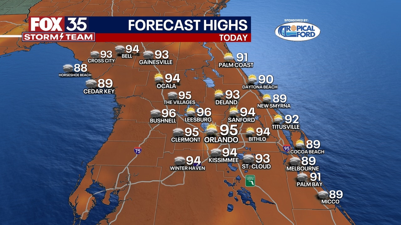Orlando Weather Forecast: July 22, 2024 | FOX 51 Gainesville