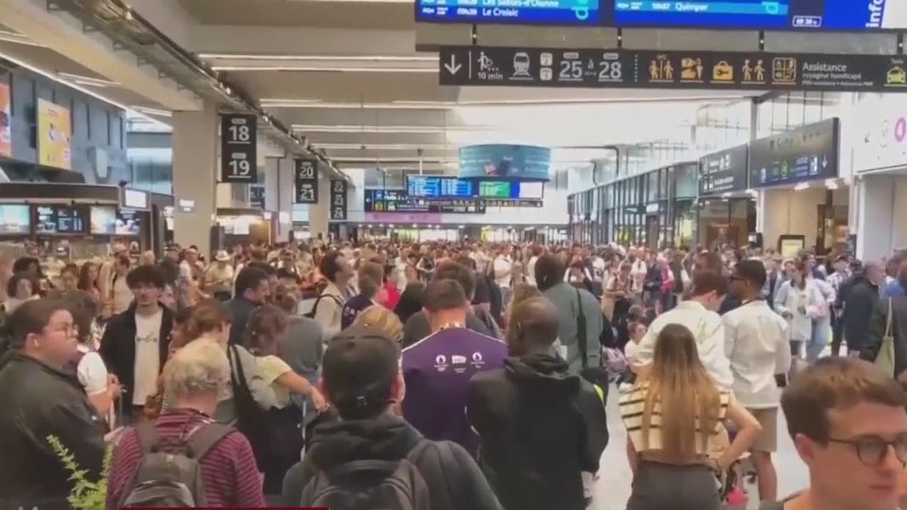 Arson attacks paralyze French high-speed rail network | FOX 11 Los Angeles