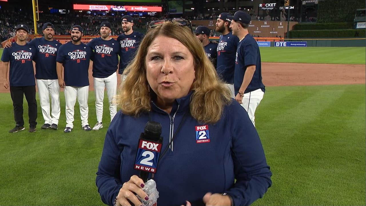 WATCH - Jennifer Hammond has a report on the Tigers clinching a ...